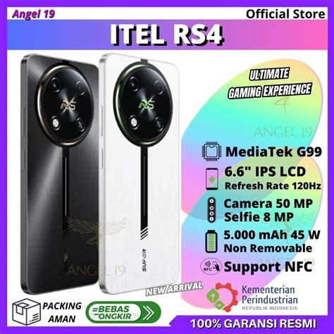 Jual Hp Itel Rs Gb Itel Rs Gb Garansi Resmi Support Nfc Shopee Indonesia
