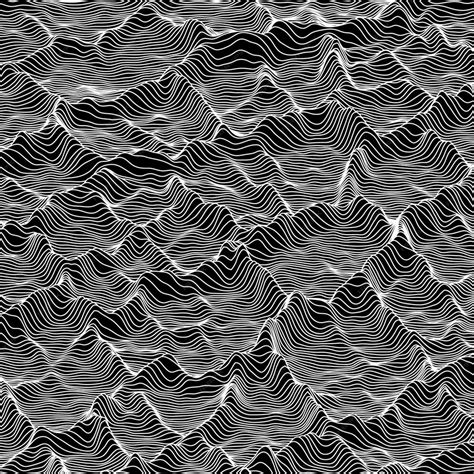 Free Vector Vector Striped Grayscale Background Abstract Line Waves