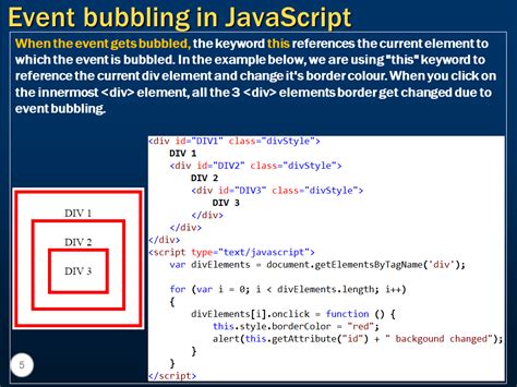 Sql Server Net And C Video Tutorial Event Bubbling In Javascript