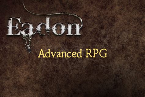 Eadon Advanced Rpg Game Toolkits Unity Asset Store