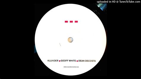 Andy Vaz Untitled Klunder Remix Youtube