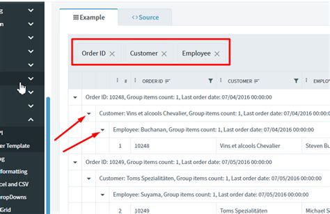 Grouping Datagrid Radzenblazor Components Radzen
