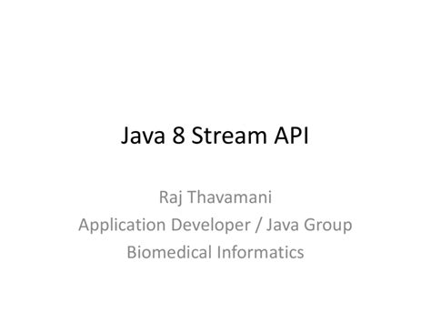 423090536 Java 8 Streams