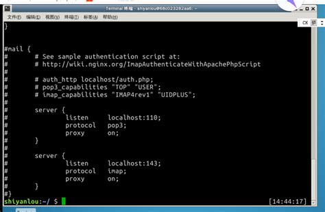 部署 Nginx Web 服务器 蓝桥云课
