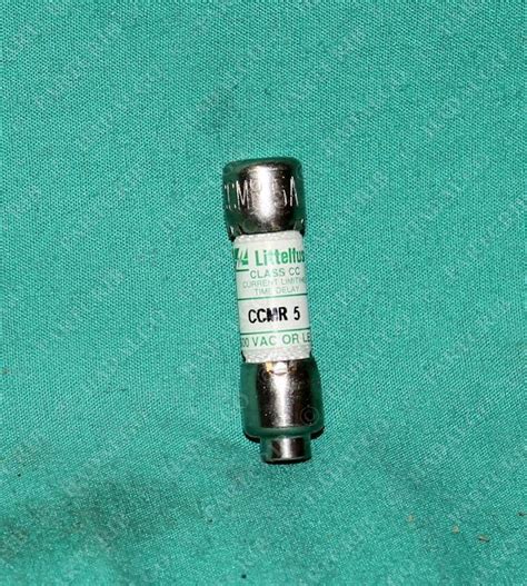Littelfuse Ccmr 5 Class Cc Time Delay Fuse 5a 5 Amp
