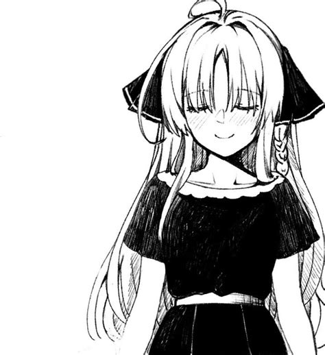 Tft Tft7822 Yarai Miu Dracu Riot 1girl Ahoge Arms At Sides Black Ribbon Black Skirt