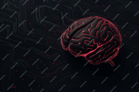 Ai Algorithm Neural Networks And Data Processing Elements Conceptual Image On Ai Development