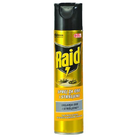 Sprej Za Ose I Stršljene Raid 400 Ml Ntl Akcija Njuškalo Katalozi