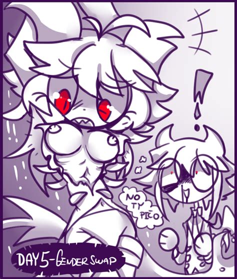 Rule 34 Ahoge Clothing Damage Czech Text Demon Demon Horns Demon Tail