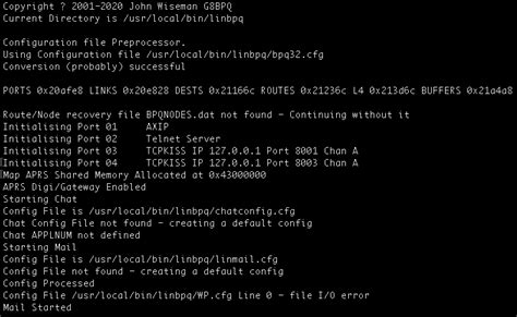 packet aprs igate bbs node e dx cluster com raspberry pi parte 3