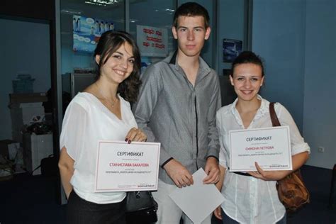 Финалното представяне на проектите на креативните и ентусиазирани студенти от „Моята банката на