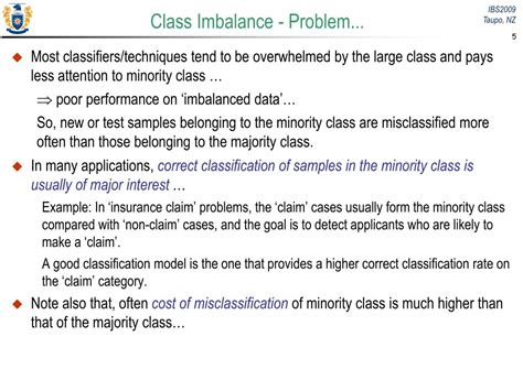 ppt classification techniques for class imbalance data powerpoint