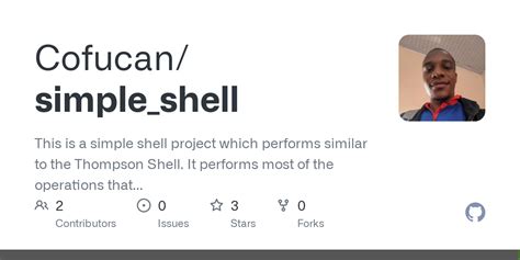 Github Cofucansimpleshell This Is A Simple Shell Project Which
