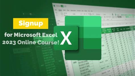 Microsoft Excel Crash Course 2023 Masterclass For Weekend Learnfly