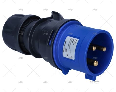 Elec Shorepower Plug Cee 17 Male 32a