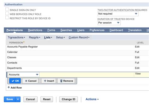 Step 12 Netsuite Role Permission Setup Svb