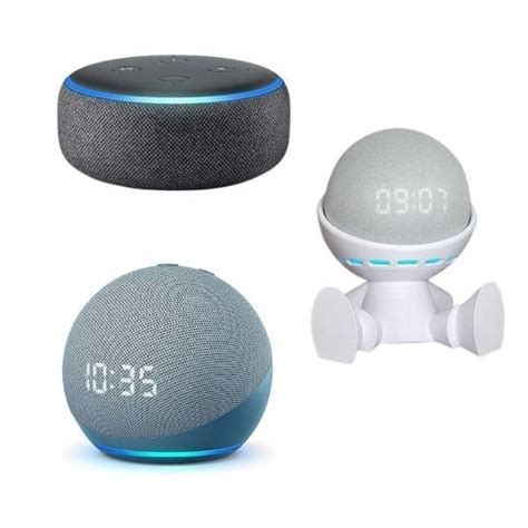 Novo Echo Dot Alexa And Suporte Mini Gráfica