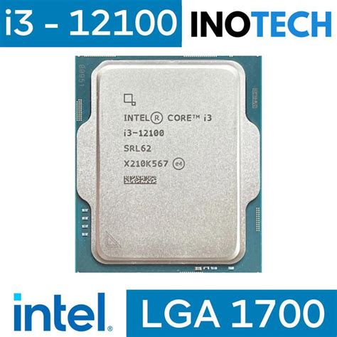 Jual Processor Intel Core I3 12100 Tray Socket Lga 1700 Alder Lake Gen 12 Ci3 Shopee Indonesia