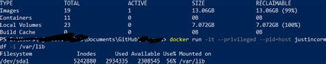 No Space Left On Device Issue Docker For Win GitHub