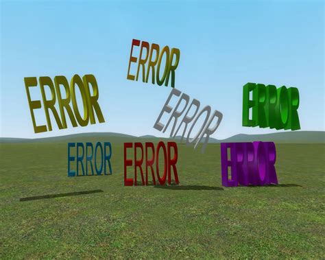 Gmod Model Reviews Error By Meltingman234 On Deviantart