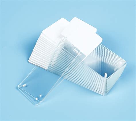 Disposable Microscope Slide Hydrophilic Adhesive Glass Slides Slide And Microscope Slide