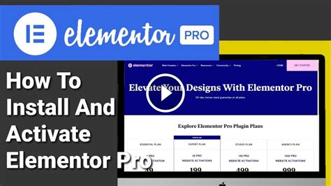 How To Install Elementor Pro On Wordpress In Under 3 Minutes