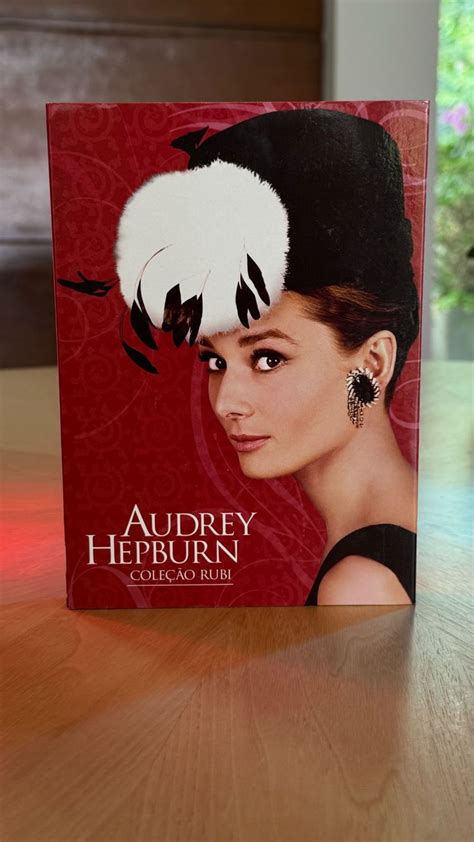 Dvd Audrey Hepburn Coleção Rubi 3 Filmes Item De Música Paramount