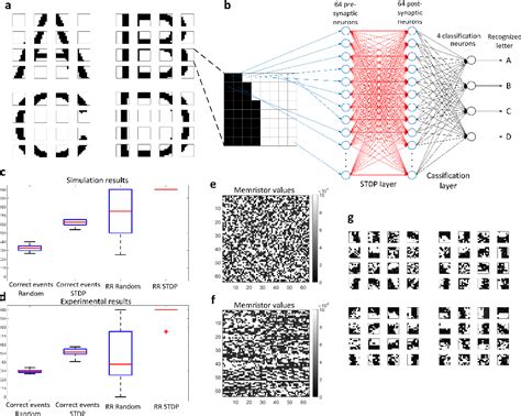 figure 15 from a cmol like memristor cmos neuromorphic chip core demonstrating stochastic binary