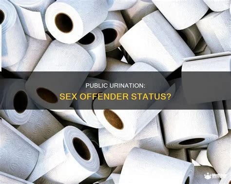Public Urination Sex Offender Status Medshun