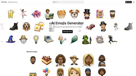 Ai 이미지 생성기 및 편집기를 위한 Ai Emojis 리뷰 기능 및 사용 사례