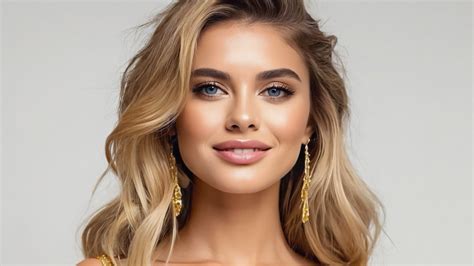 Молодая голубоглазая блондинка у окна · 1920x1080 Full Hd бесплатная фотография от Mintyan