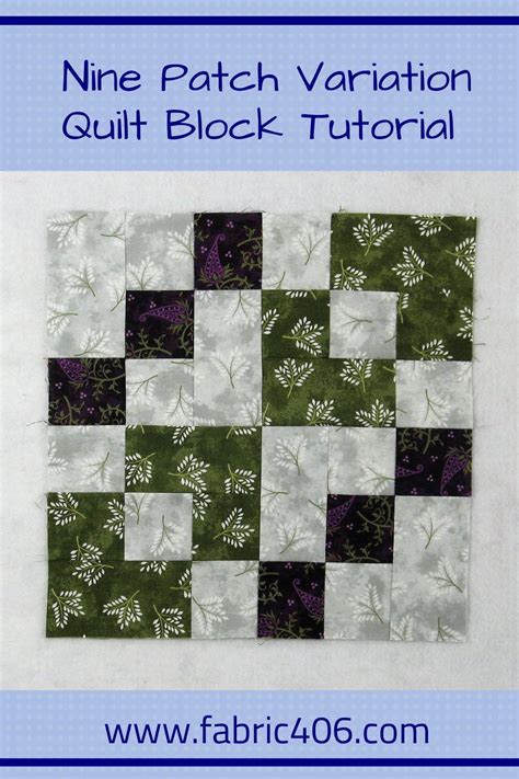 This Easy Block Uses Just Squares And Rectangles To Create A Design