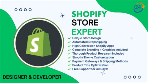 Build Redesign Fix And Customize Your Shopify Store By Blogtechies Fiverr