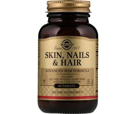 Витамины для кожи, ногтей и волос Solgar Skin, Nails & Hair 60 таблеток ...