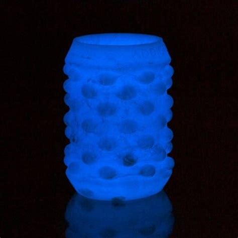 Addiction Glow In The Dark Silicone Stroker With Vibrating Bullet Sex