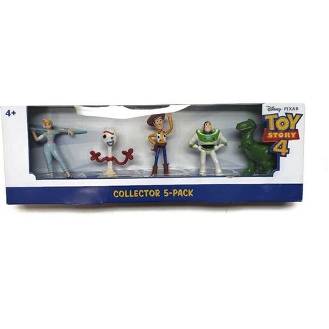 Disney Pixar Toy Story 4 Collector 5 Pack Woody Bo Peep Buzz Lightyear