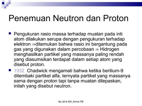 Struktur Atom Dan Sistem Periodik PPT
