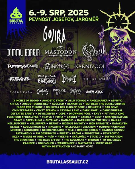 Brutal Assault Festival Announces A New Wave Of Bands For This Years Edition Chaoszine