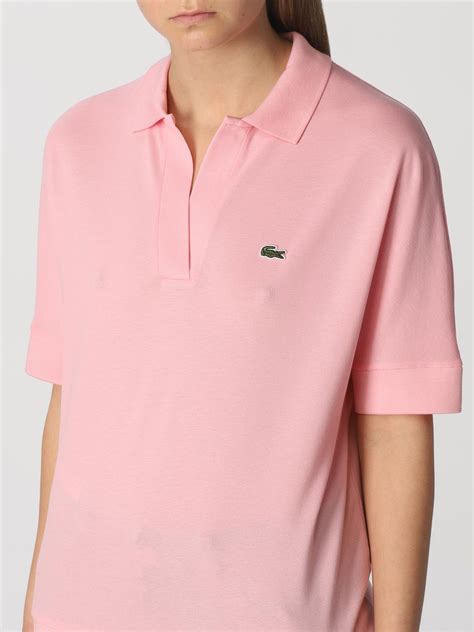 라코스테lacoste 폴로 셔츠 여성 핑크 폴로 셔츠 라코스테 Pf0504 Gigliocom