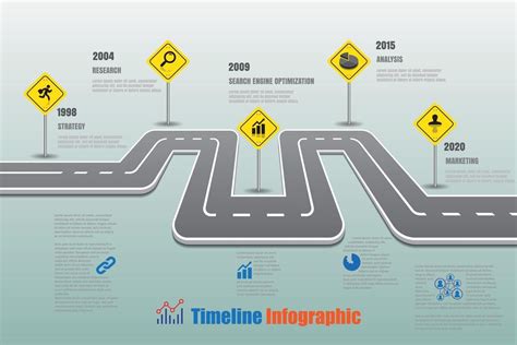 Business Roadmap Timeline Infographic Icons Designed For Abstract Background Template Milestone