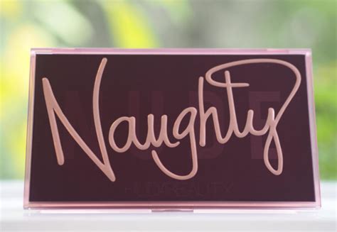 Huda Beauty Naughty Nude Palette British Beauty Blogger