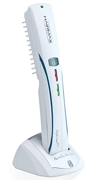 HairMax LaserComb on Dark Brown or Black Skin