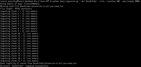 adding long term memory to autogpt with pinecone