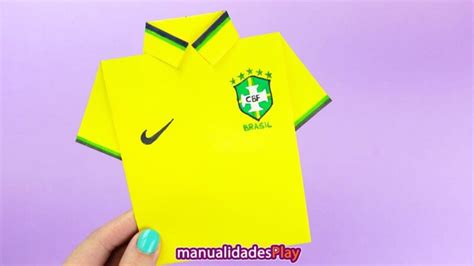 Cómo Hacer Una Camiseta De Fútbol De Papel Fácil Manualidades Play