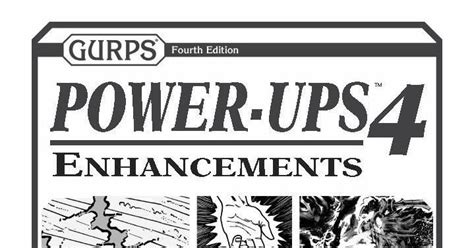 GURPS Power Ups 4 Enhancements RPG Item RPGGeek GURPS Power Ups 4 Enhancements RPG Item RPGGeek