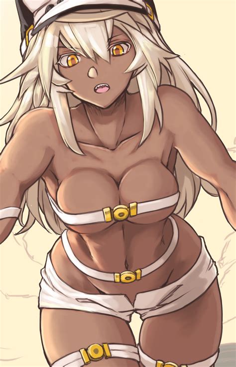 Posty Postino Ramlethal Valentine Guilty Gear Guilty Gear Xrd Highres 1girl Belt Bra