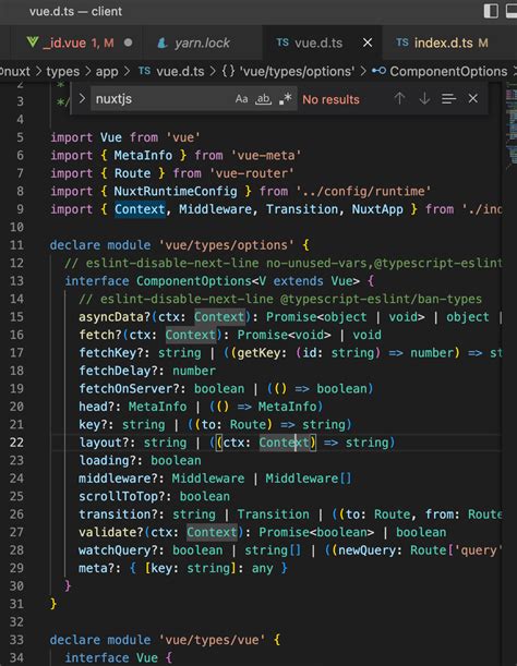 Nuxt 2 Broken Typescript Typings When Specifying Head · Issue 10468