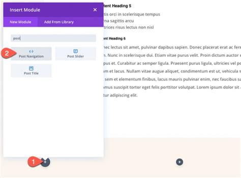 How To Create A Sticky Post Navigation Bar In Divi