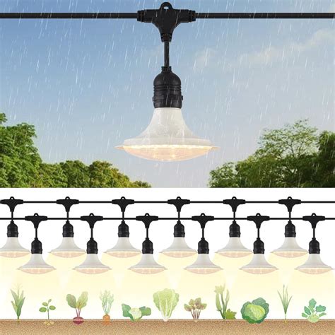 Puxigrow Outdoor Led Grow Lights Waterproof String Grow