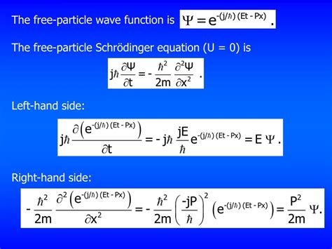 Ppt The Wave Equation Schrödingers Equation Linearity And Superposition Expectation Values